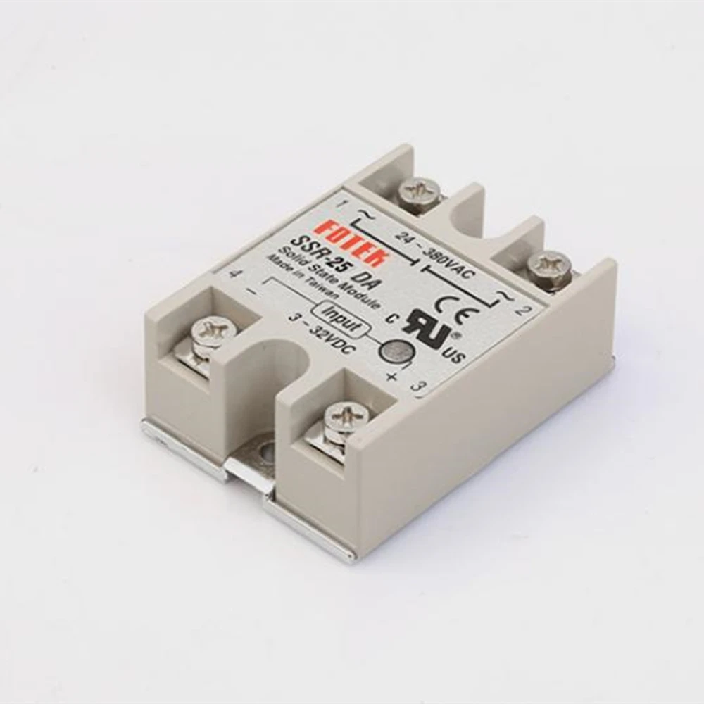 Mini Solid State Module Ssr-25da Single Phase 24-380 V Ac - Buy 24v ...