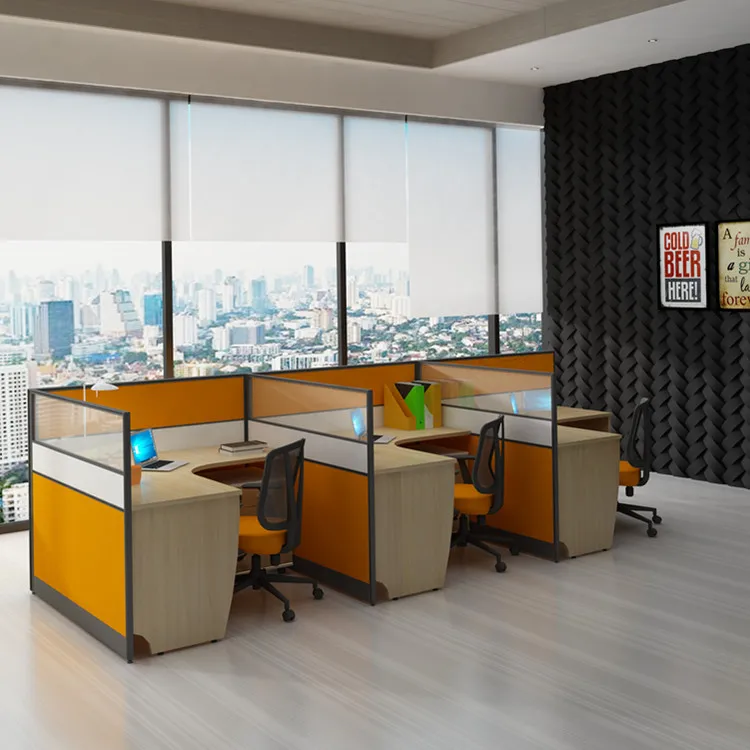 Modern Modular Office Furniture - 2, 4, 6 Seater Workstations