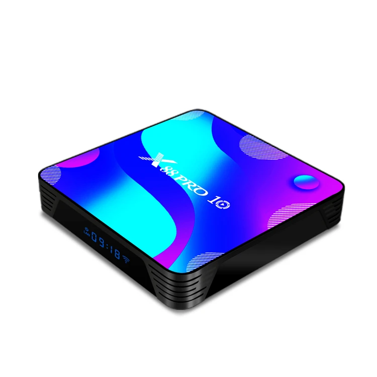 X88 PRO 10 - 4GB 64GB Android TV Box with HDR 4K Support