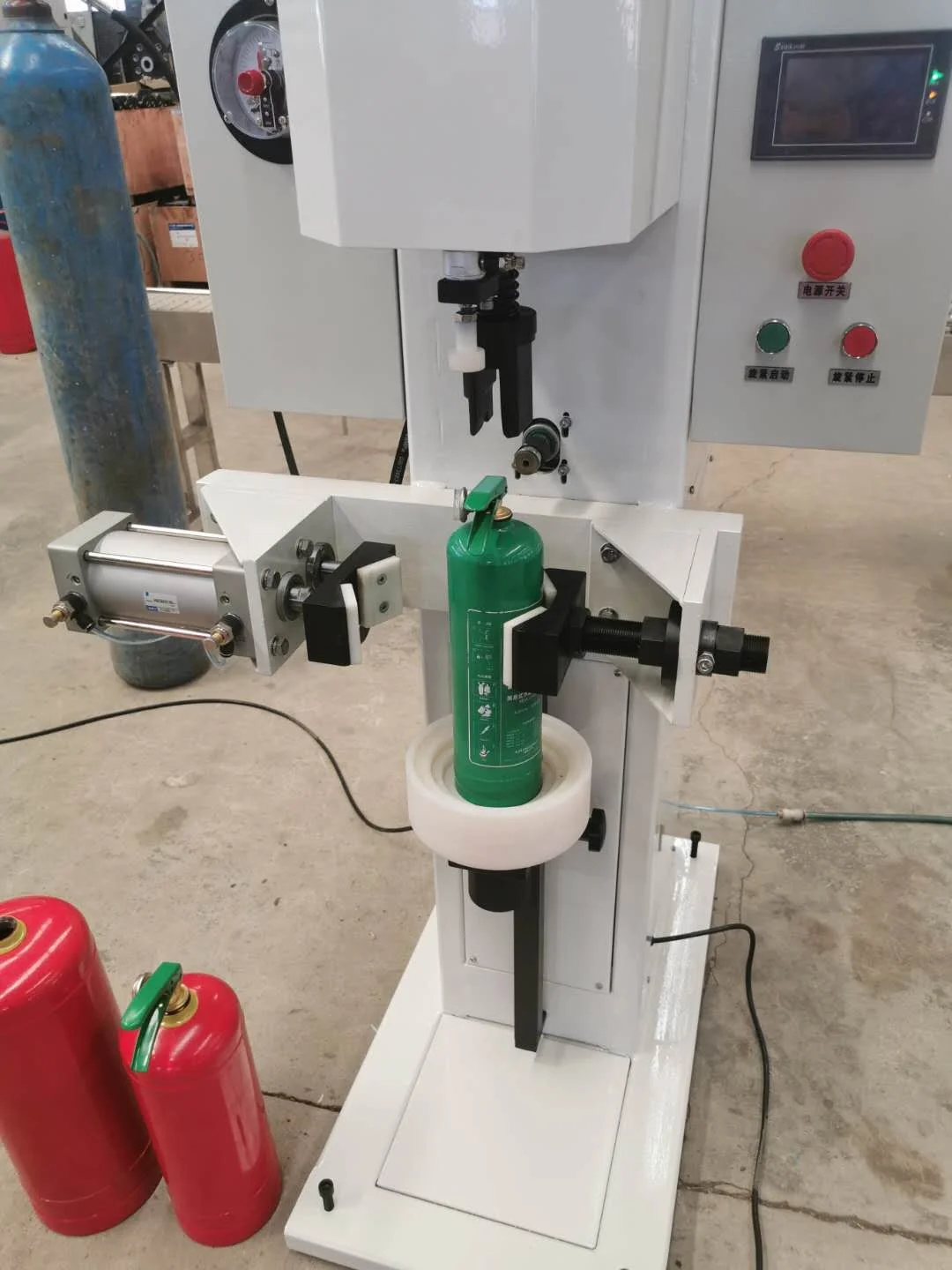 Automatic Cylinder Valve and Devalve Machine - Hongyuan Machinery