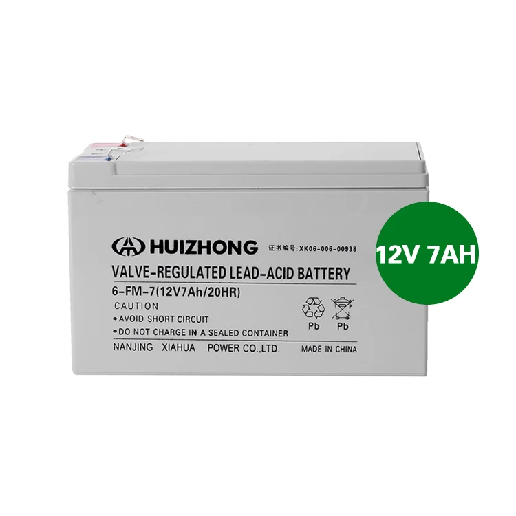 Rechargeable Backup Battery 12v 7ah Sealed Agm Lead Acid Battery - Buy ...
