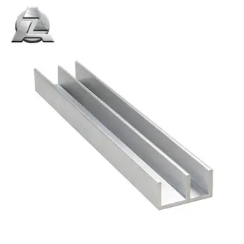 Double Aluminium U Channel Profile For Window - Buy Aluminium U Profile ...