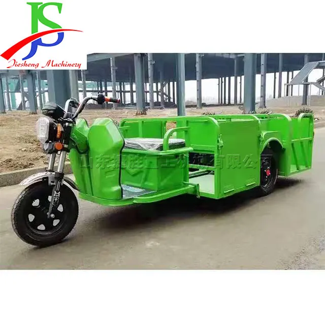 Three Wheeled Sanitation Trash Can Transporter Electric Two Four Six ...