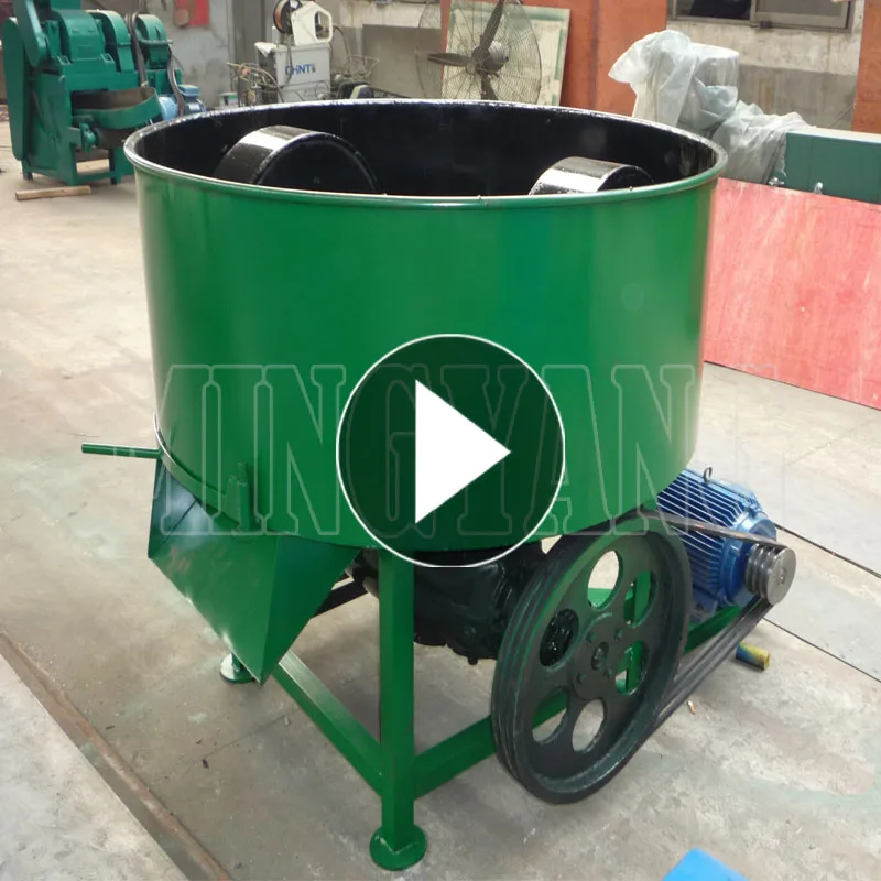 Ce Approved Best Quality Charcoal Power And Binder Roller Mixer - Buy ...