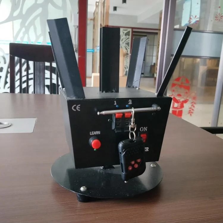 Cold Pyro Remote Control Rotating Firing Systems for Weddings