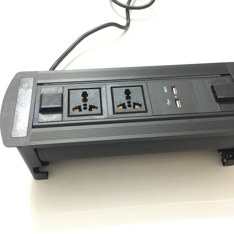 Motorized Automatic Flipping Socket Box for Conference Table