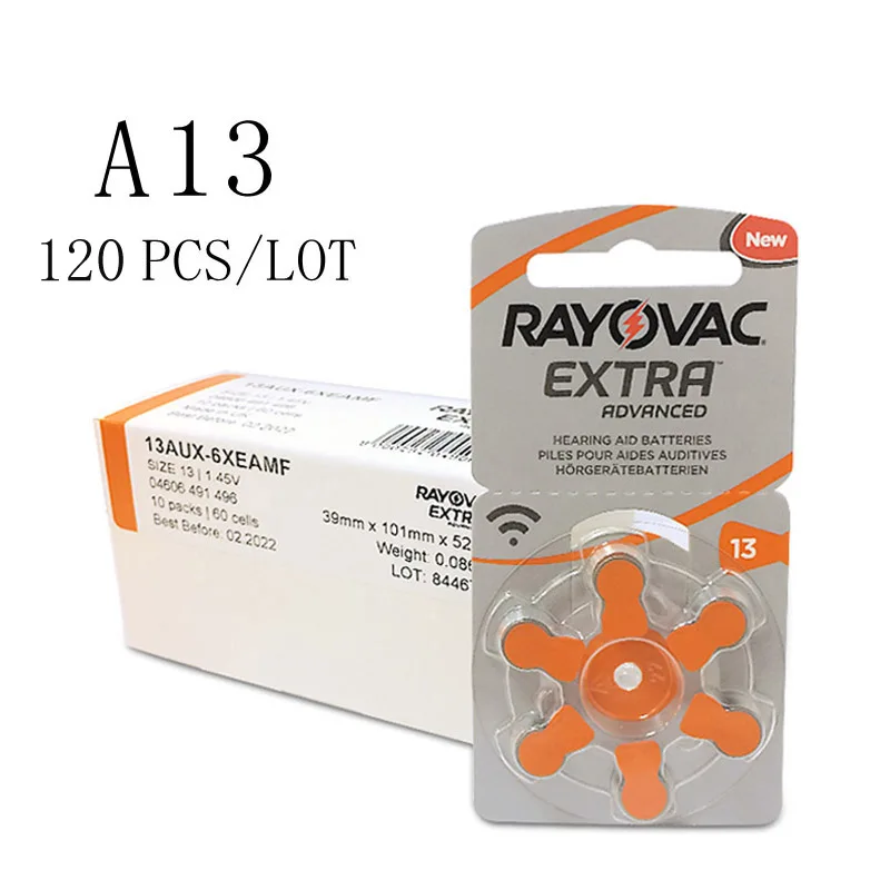 Rayovac Extra A13 Zinc Air Performance Hearing Aid Batteries For Bte Ite - Buy Rayovac A13 ...