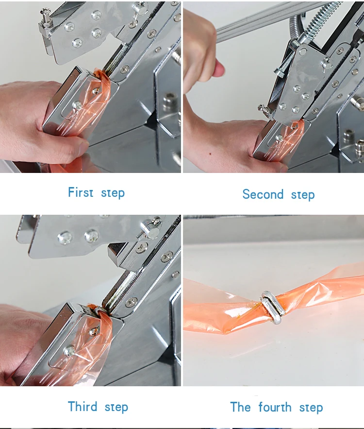 HOUPLUS Sausage Clipper - Durable Manual Clipping Machine