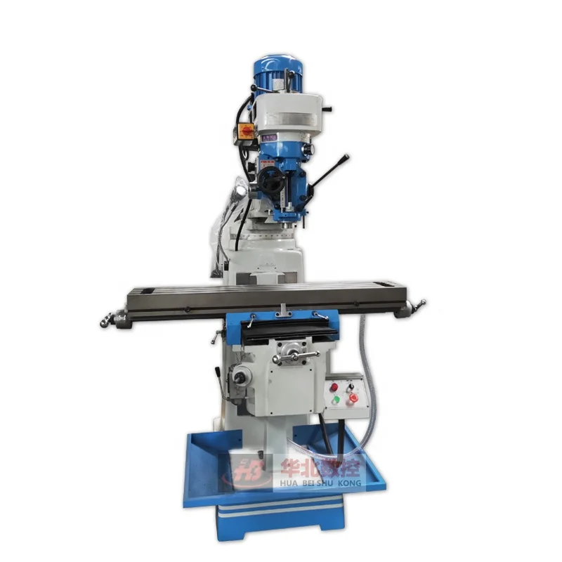 Taiwan Turret Milling Machine 5hw Vertical And Horizontal Dual-purpose ...