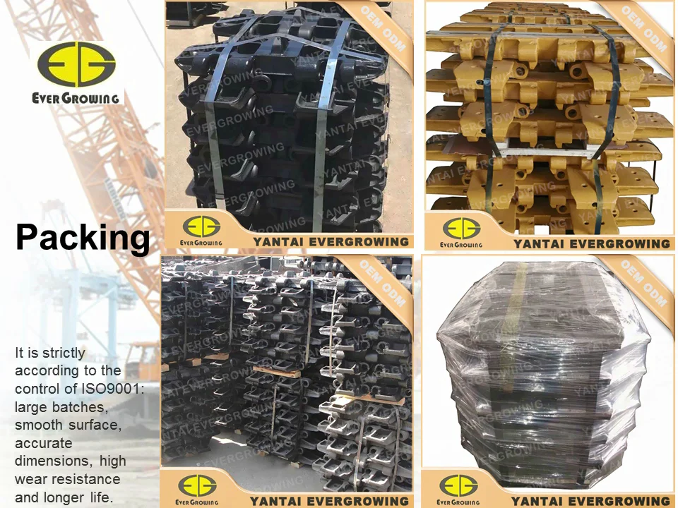 300t Manitowoc M2250 Crawler Crane Track And Field Shoes For ...