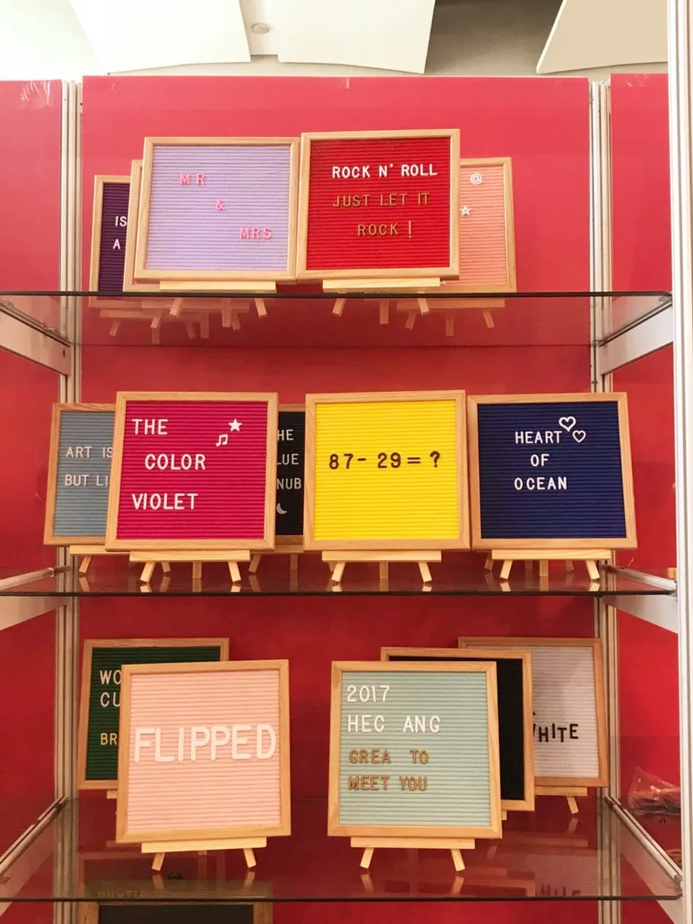 Fillable Letter Trays - Customizable Wood Alphabet Trays