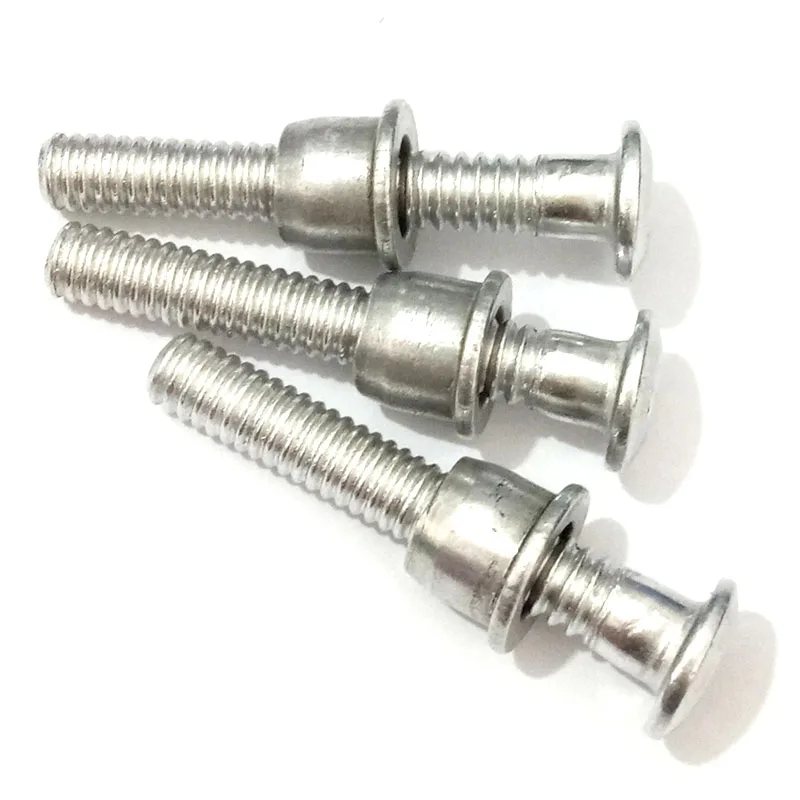 Qlh6.4x10 Aluminum Lockbolts Ring Grooved Rivets - Buy Ring Grooved ...