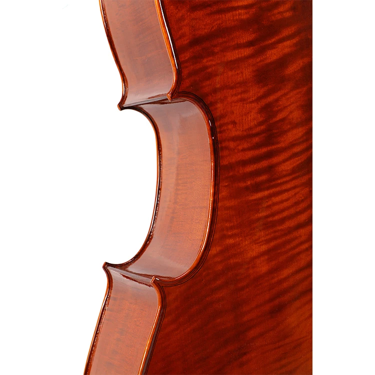 Shop Our Factory Hot Sale of Solid Wood Cellos with Natural Flame