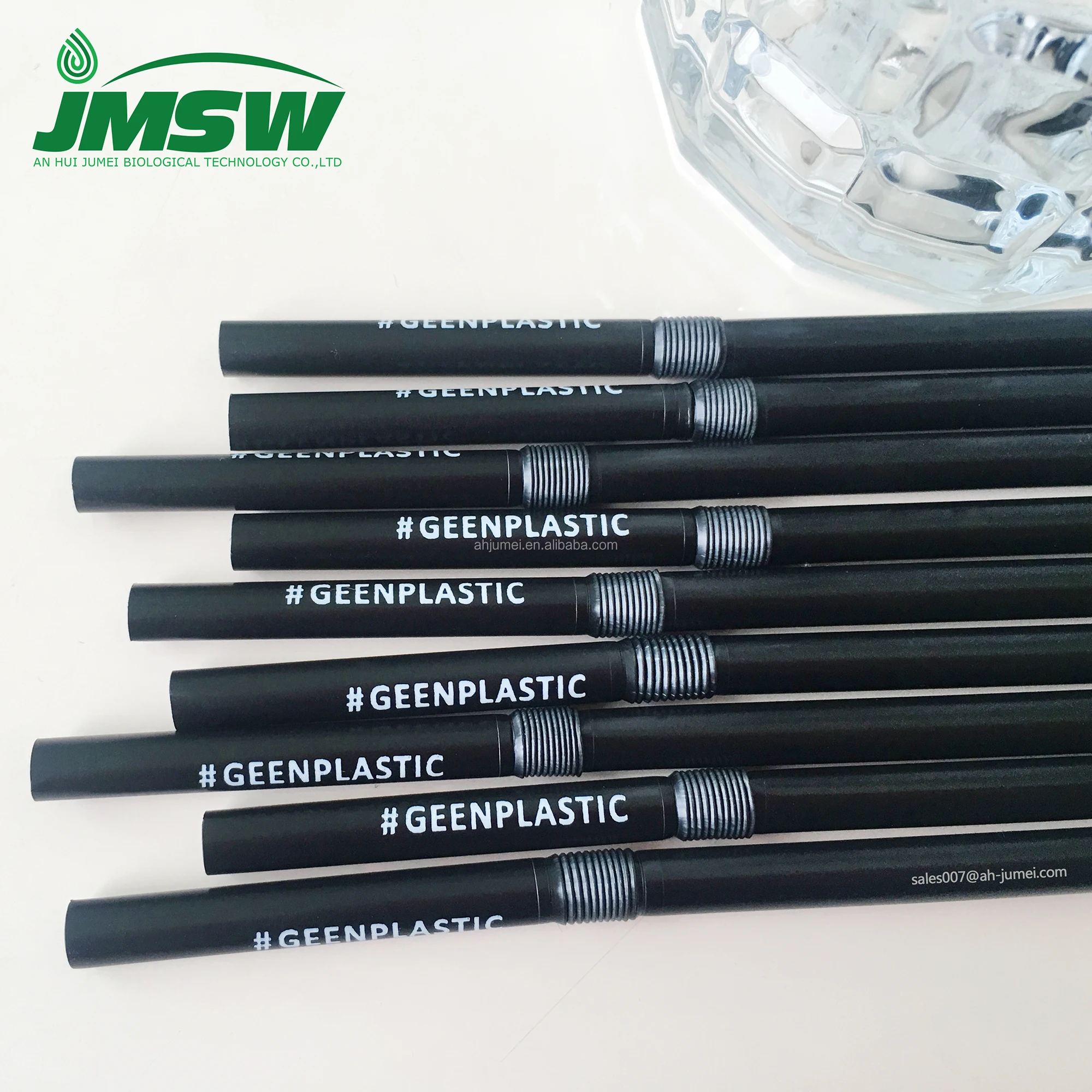 Compostable Bamboo Powder Raw Material PLA Granules