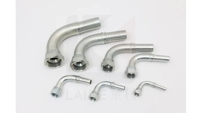 28641/28691 Female Jis Komatsu Metric 30 Degree Flare Hydraulic Fitting Hose Terminal In 45 And ...