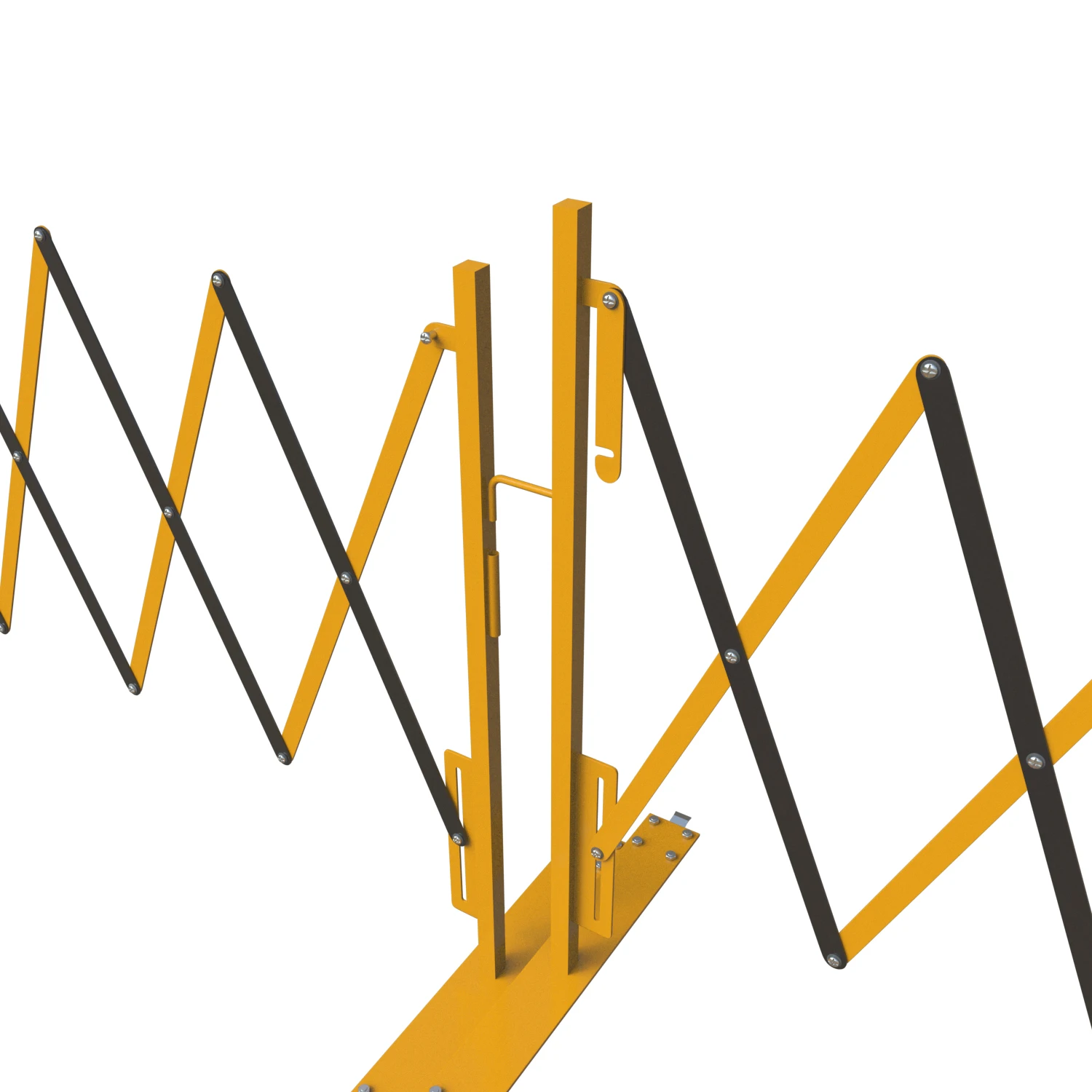 Cheap Retractable Mobile Road Traffic Expandable Metal Barrier