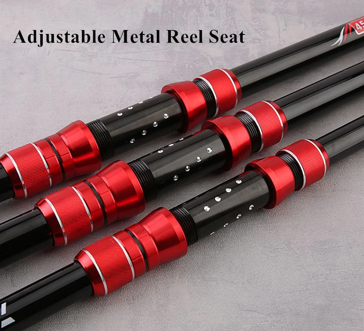 Surfcasting Telescopic Long Fishing Rods 2.1m 3.0m 3.3m 3.9m 4.2m 4.5 ...