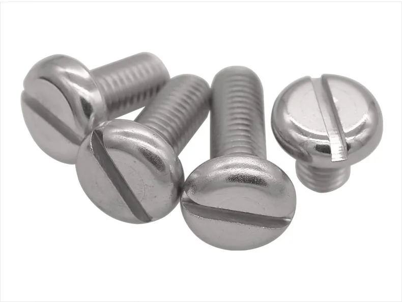 M1.6 - M8 Stainless Steel DIN 85 ISO 1580 Slotted Pan Head Screw