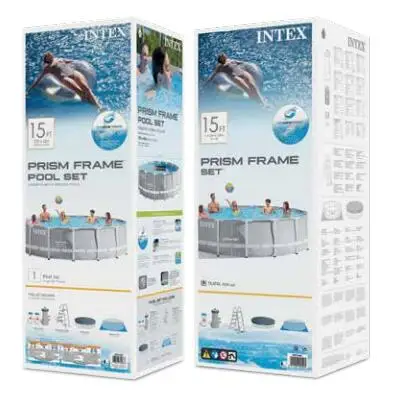 INTEX Pool - Premium Above Ground Pool Set with Filter Pump