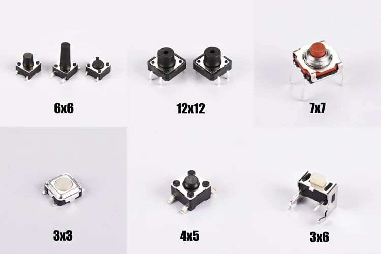 High Quality Ts1202 12x12 Tactile Switch Smd Dip Tact Switch Smd - Buy ...