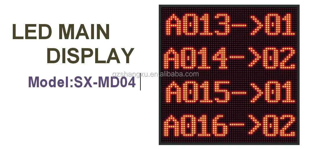 Shangxu LCD Counter QMS Queue Management System - Multilingual