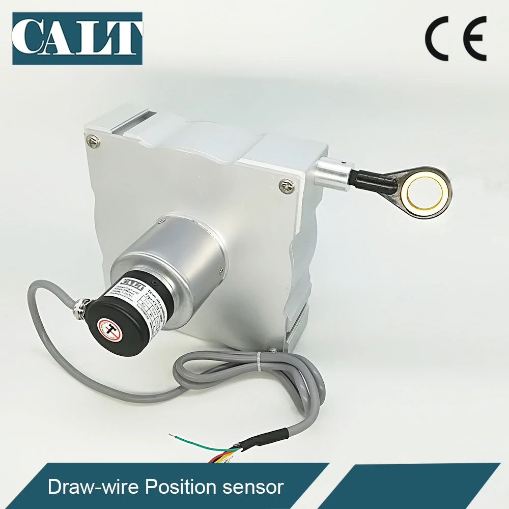 Displacement Sensor Draw Wire Sensor Cesi Series 7m Measure Length Cesi L7000p Rotary Encoder 5 9579