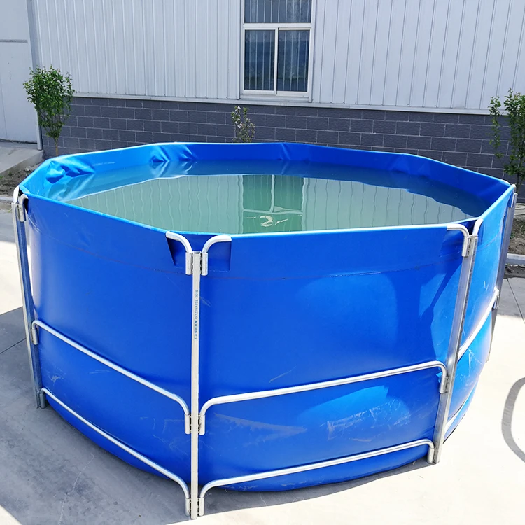 Hot Sale Eco-friendly Round Pvc Fish Breeding Tanks Outdoor Tilapia ...