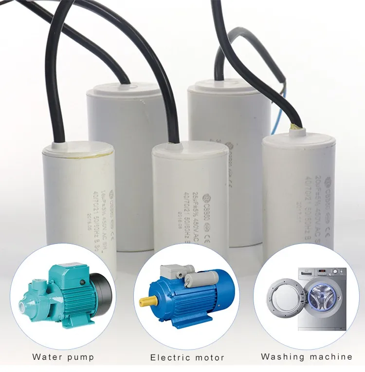 Waterpomp Cbb60 Condensator 450vac 50 60Hz 40 70 21| Alibaba.com