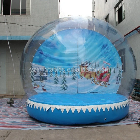 Giant Inflatable Snow Globe Tent - Perfect for Photo Booths