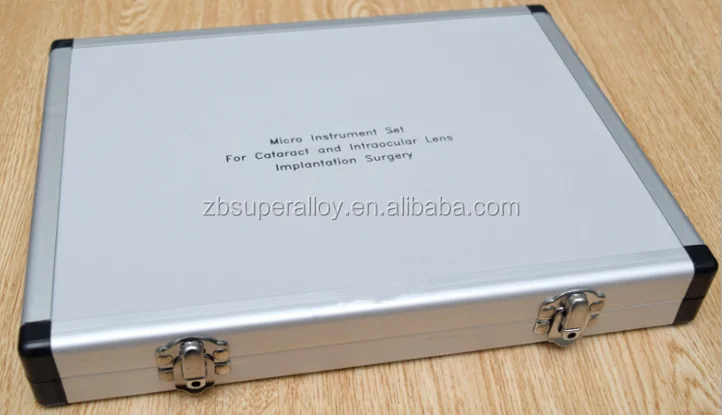 21pcs Stainless Steel Cataract Surgery Set - ZSA Kit