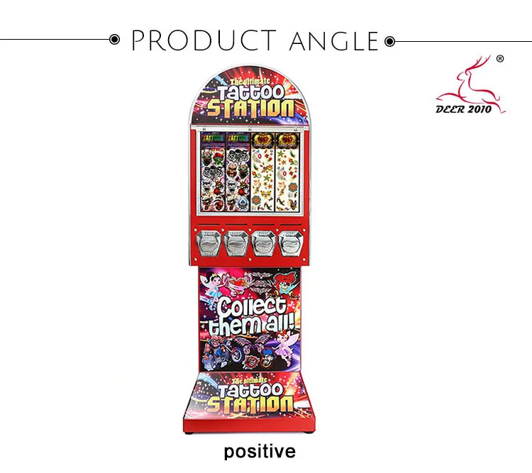 Vending Machine for Stickers & Tattoos - Customizable OEM | Wholesale