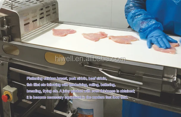 Fresh Chicken Breast Meat Flattener Yyj600-ii - Buy Fresh Meat ...
