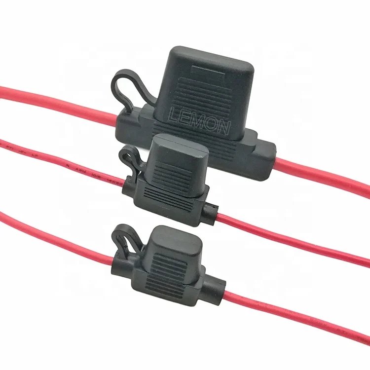 3 15 20 40 Amp Car Auto Inline Mini Blade Waterproof Fuse Holder - Buy ...