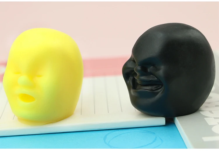 Ho Facial Expression Vent Human Face Ball Anti-stress Ball Of Japanese ...