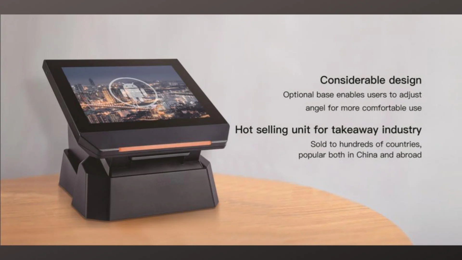 CITAQ H10 Desktop POS Terminal - Efficient Android Touch Screen