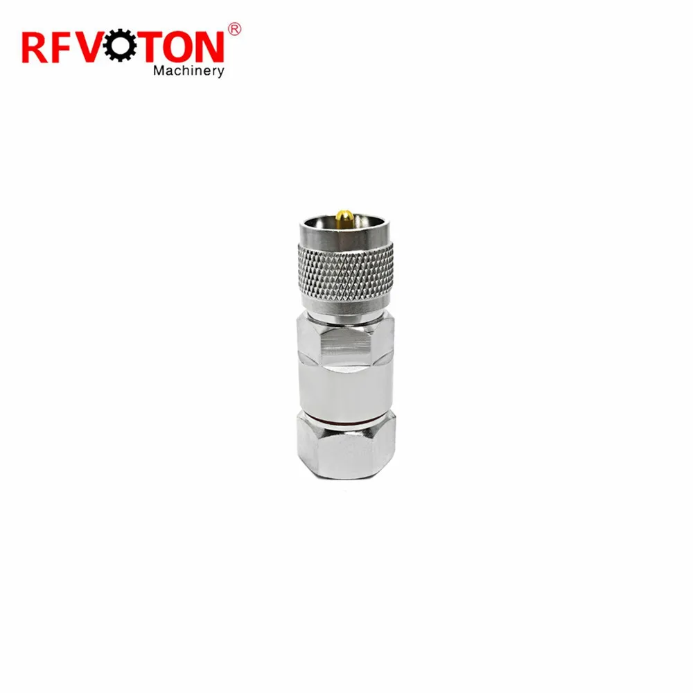 Rf Coaxial Clamp Type Uhf Male Straight Connector Ldf-4 1/2 - Buy Clamp ...