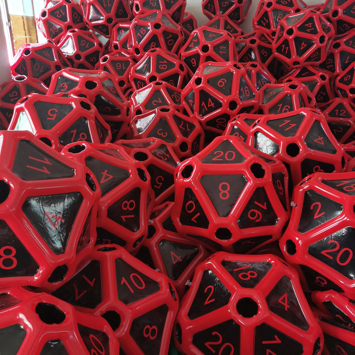 Giant Inflatable D20 Dice - Perfect for Fun and Games