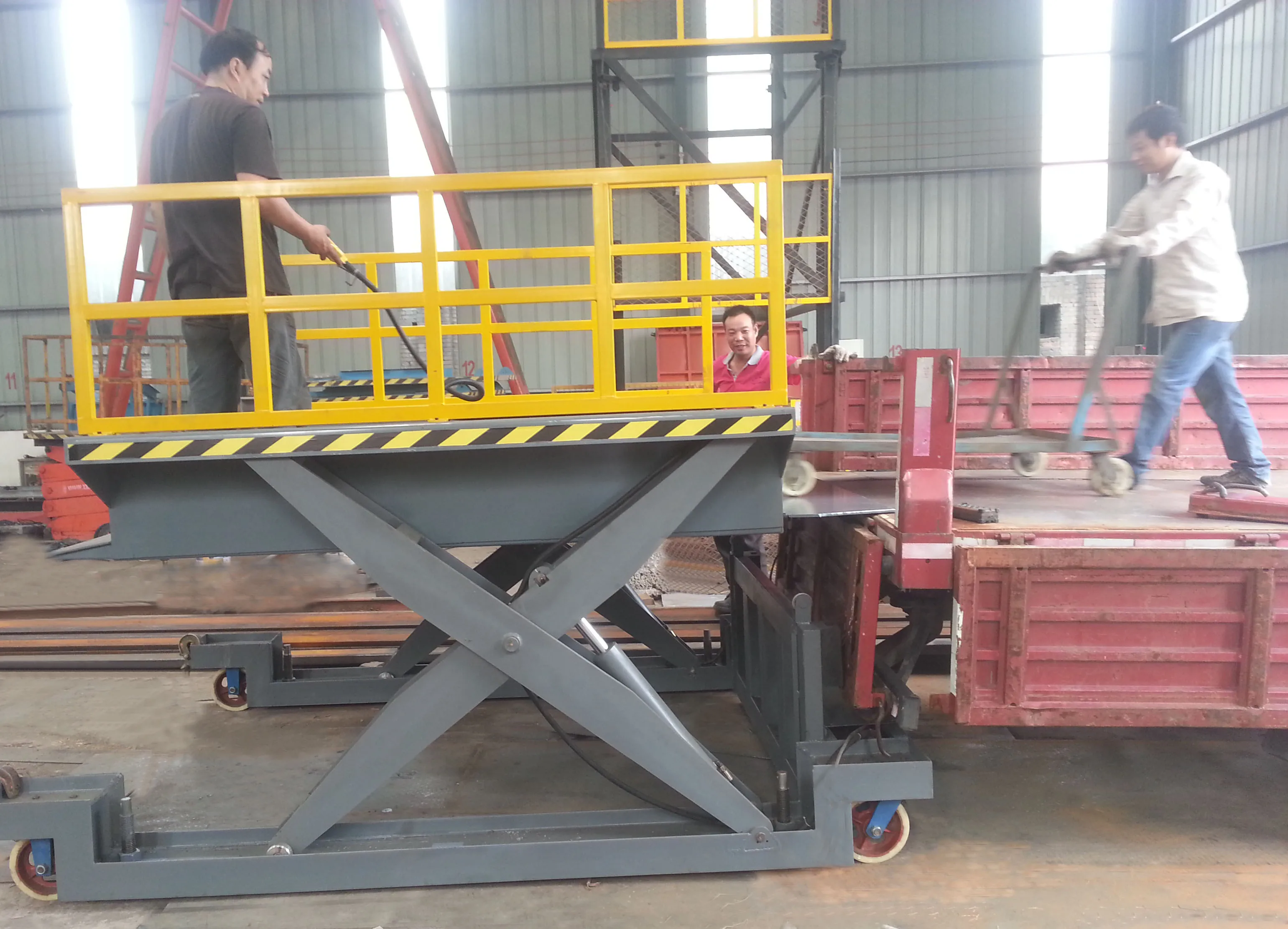 Mobile Scissor Lift Platform - Hydraulic Lifting Solutions