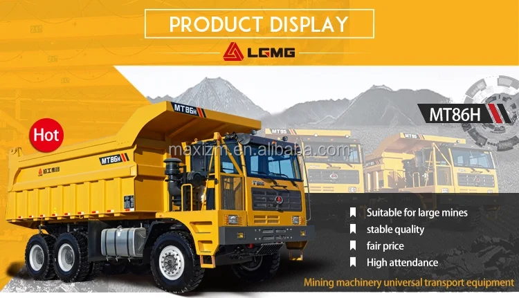 Lgmg Payload 55 Ton 6x4 Mining Dump Truck Mt86 - Buy Mining Dump Truck For Sale Truck Parts ...