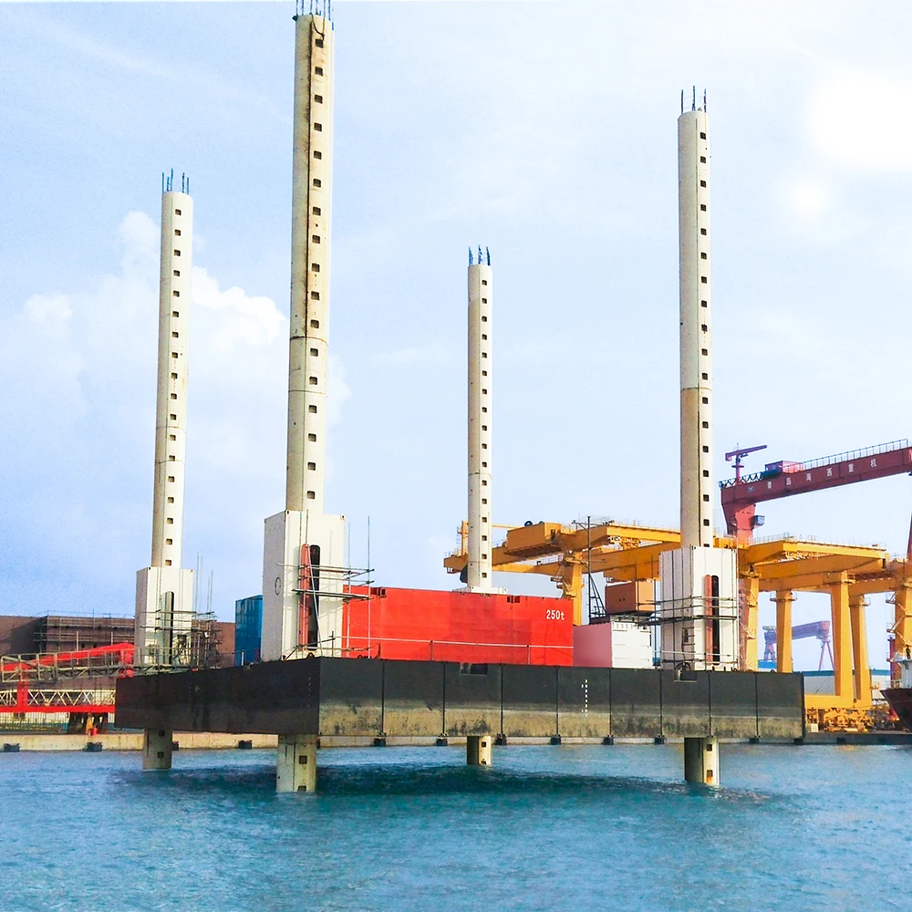 Four-legged Modular Jack-up Barge Ship For Sale/jub/jack Up Barge Sev ...