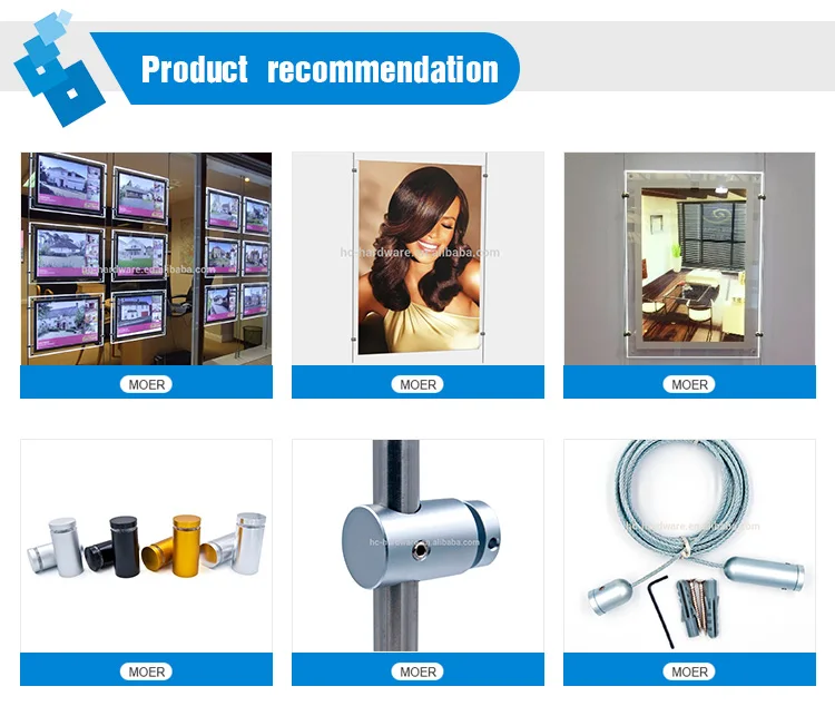 Aluminum Wire Hanger Attachment Sign Ceiling Hanging Cable Display ...