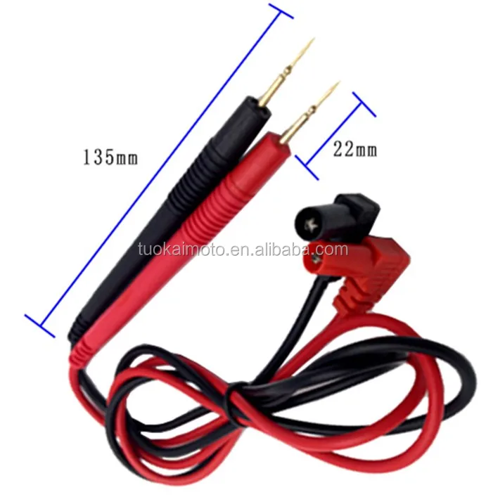 1000v 10a Multimeter Test Probe Pin Digital Multimeter Wire Probe Cable ...