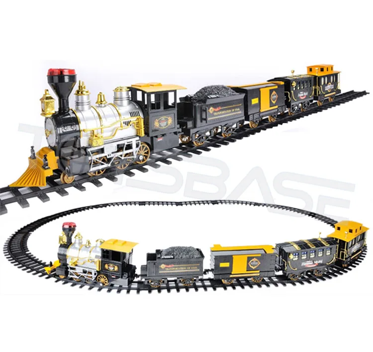 Battery Operated Classic Toy Train That Smoke - Toysbase