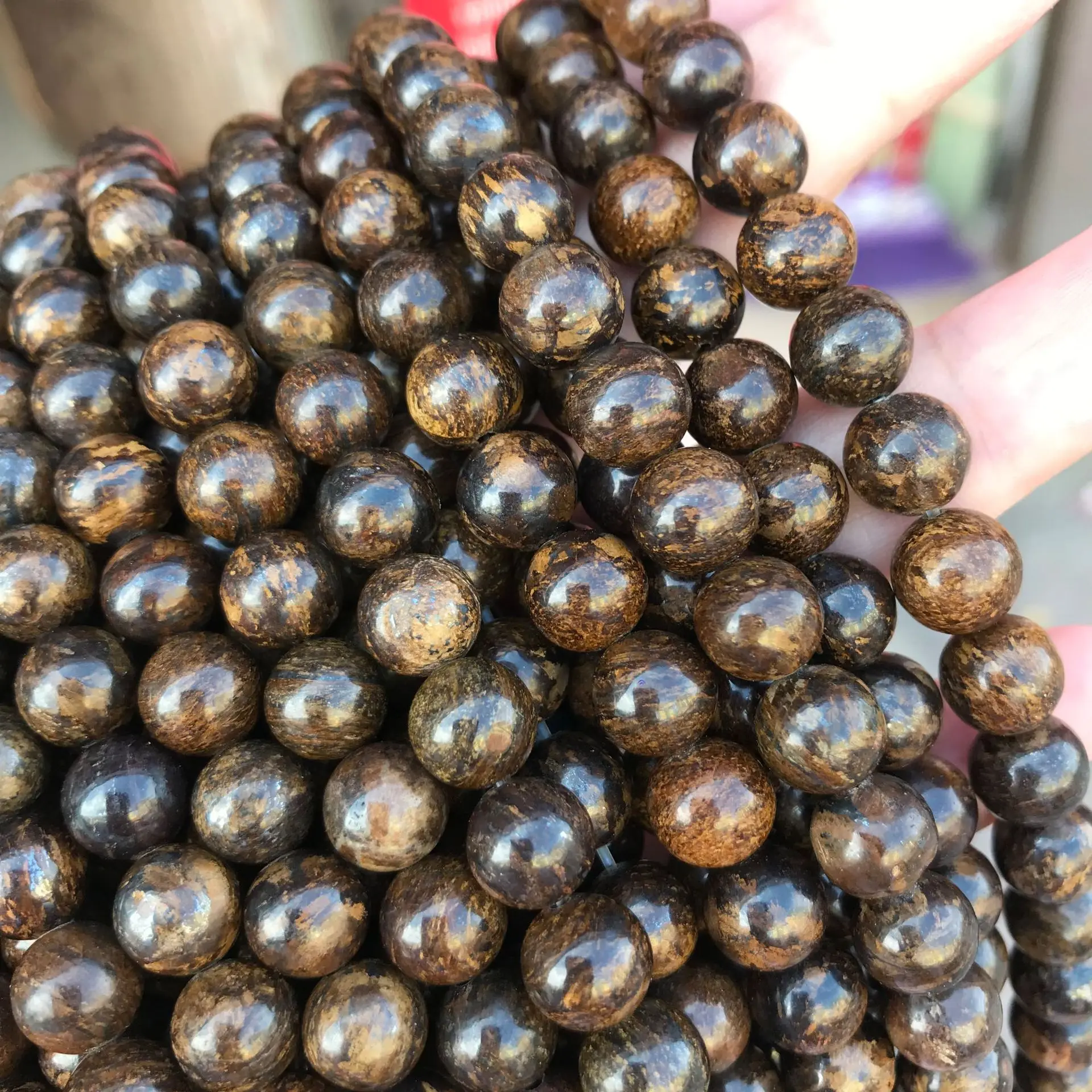 Amazon Natural Stone Beads 6/8/10/12mm Smooth Loose Round Matte Faceted ...