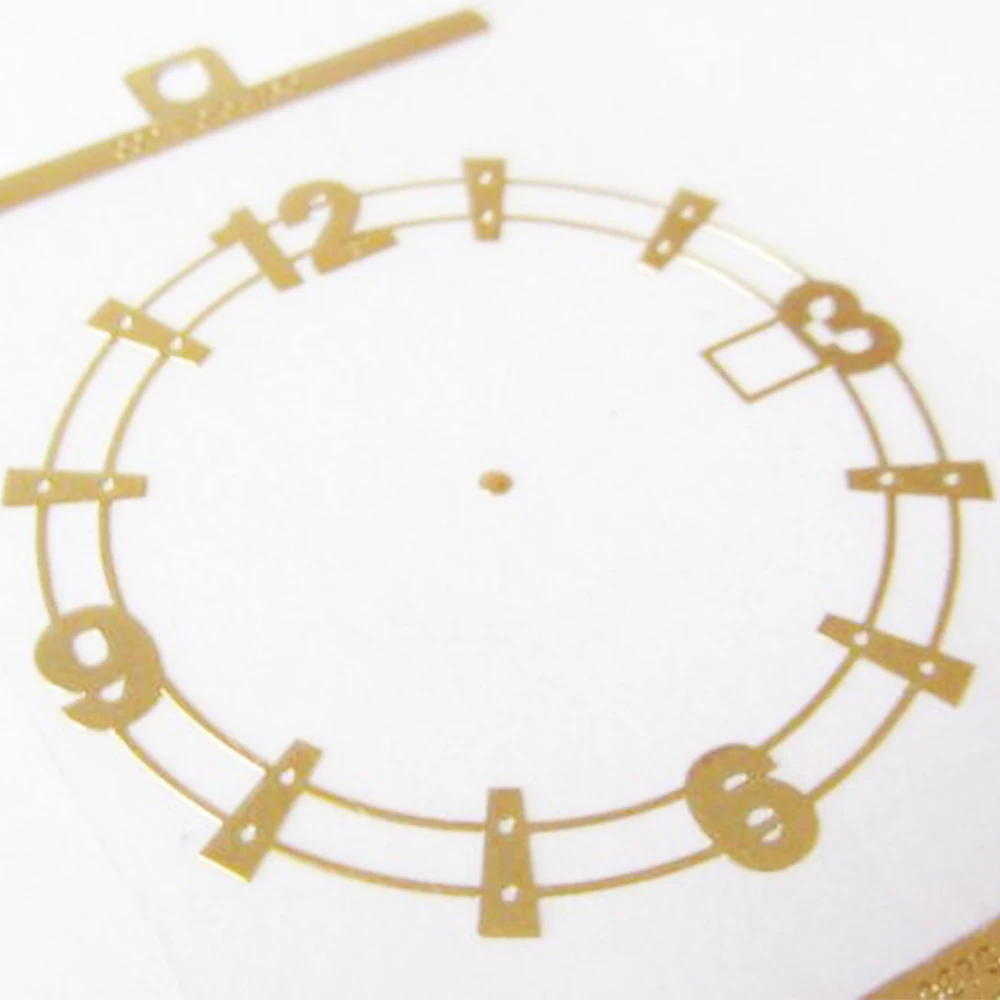 Custom 3D Nickel Metal Making Logo Stickers for Watch Dial
