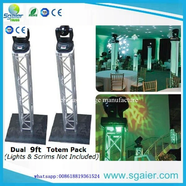 Aluminum Alloy Moving Head Light Truss Stand & Flexible Lighting Stand OEM