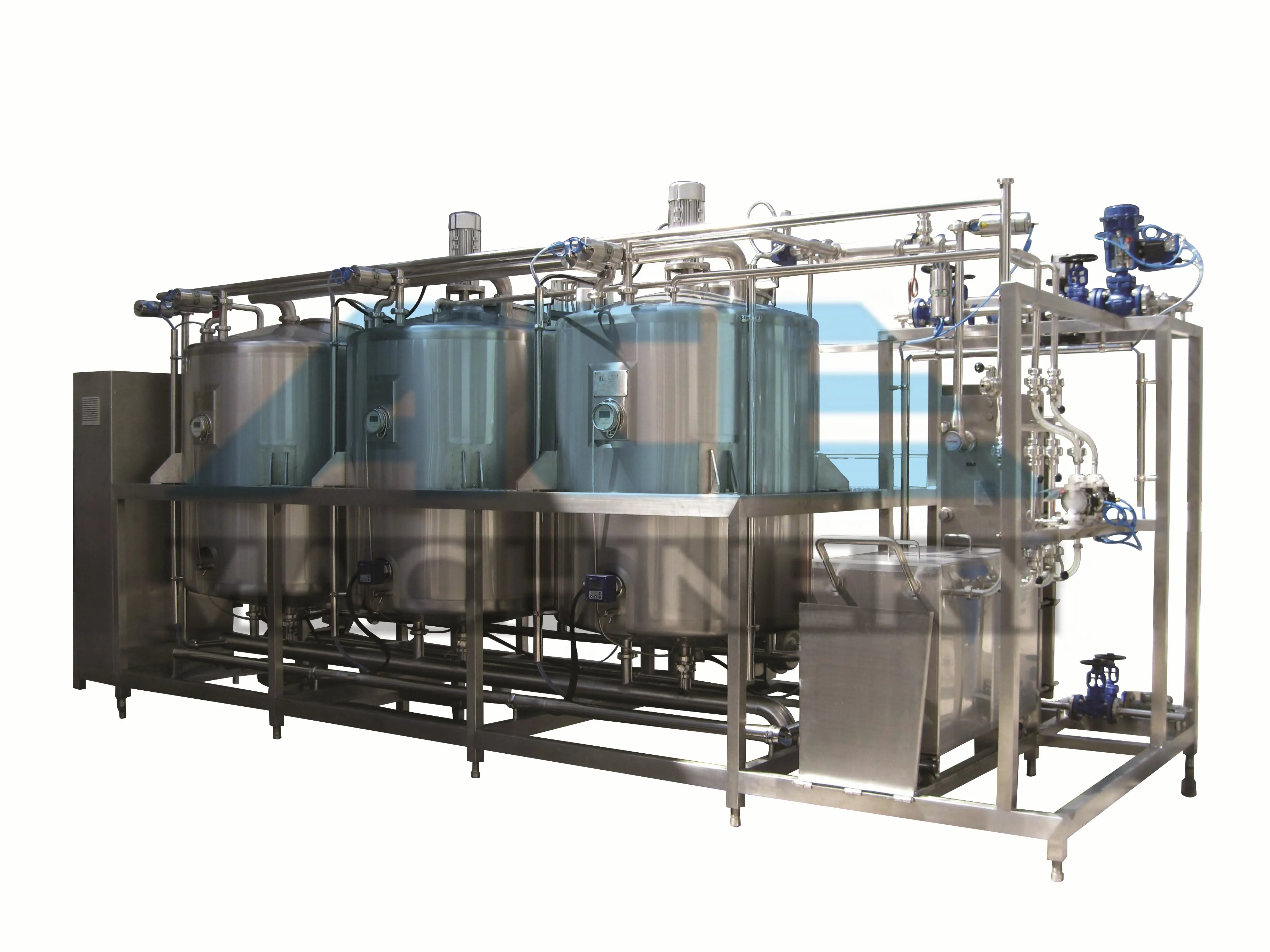 Automatic Stainless Steel CIP Cleaning Tank System And CIP Washing ...