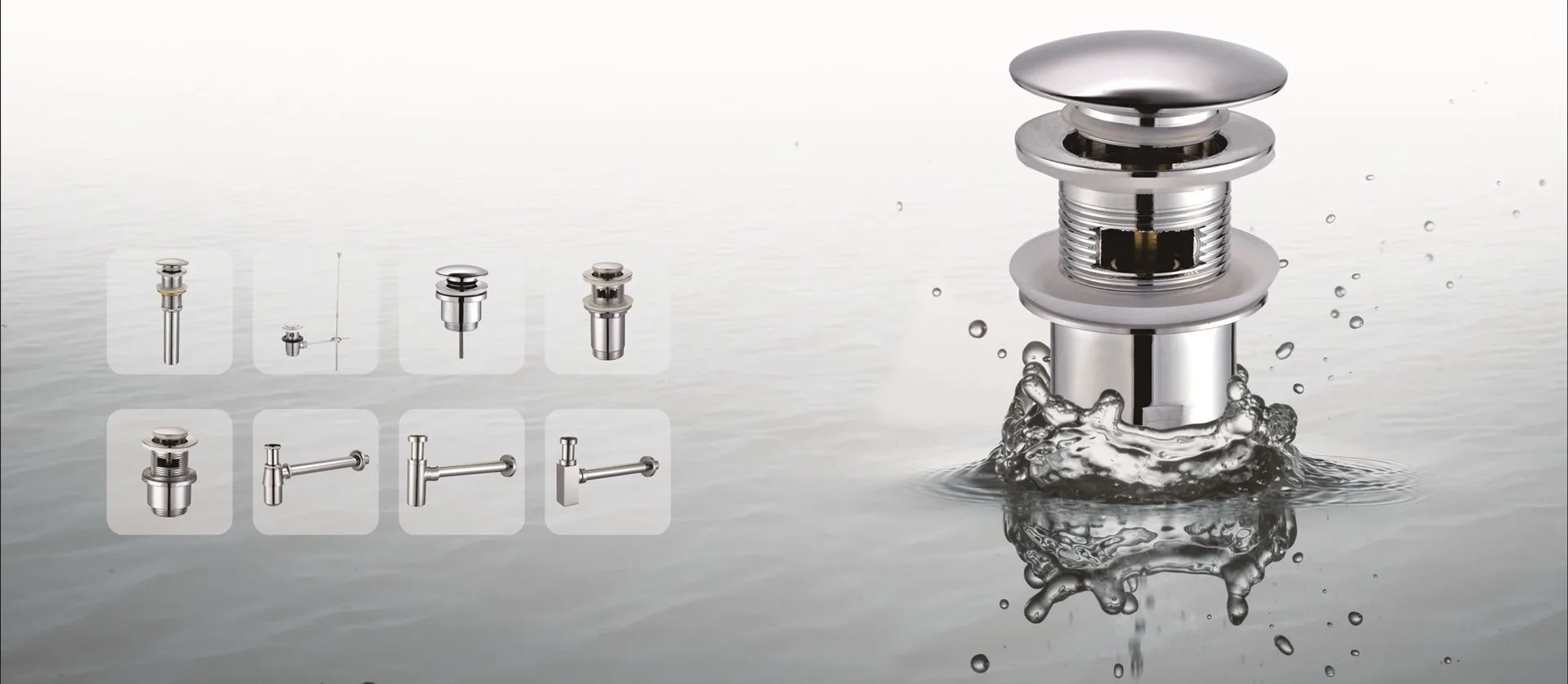 Taizhou Hongfeng Sanitary Ware Co., Ltd. - Basin Waste, Clic-Clac Valve