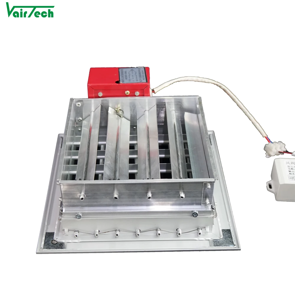 Ventilation Adjustable Motorized OBD Double Deflection Air Grille