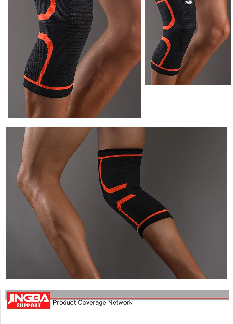 JINGBA Custom Knee Brace Ama Zon Temu Shein Popular Compression Knee ...